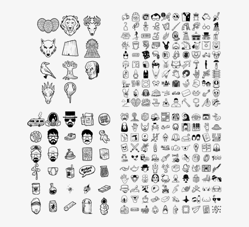 Pop Culture Icons Cover ] - Xxl Collection Transparent PNG - 640x669 ...