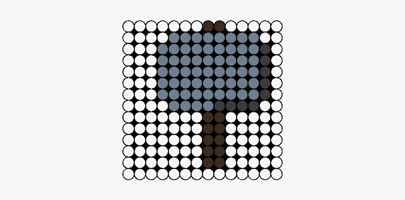 Thor Hammer Charm Perler Bead Pattern / Bead Sprite - Bletchley Park ...