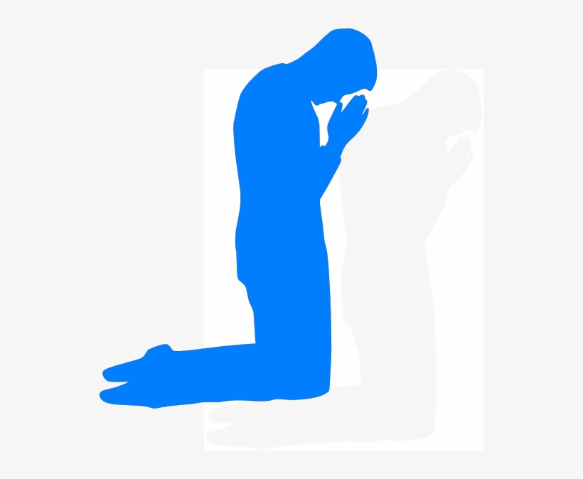 Praying Man Svg Clip Arts 540 X 594 Px Transparent PNG - 540x594 - Free ...