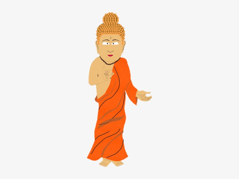 Buddha - Buddha South Park Characters Transparent PNG - 234x540 - Free ...