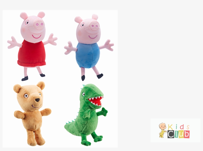 Peppa Pig Collectable Soft Toy - Peppa's Teddy Transparent PNG ...