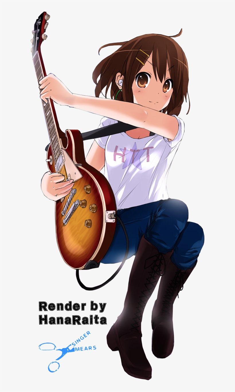 Hirashawa Yui - Yui Hirasawa Render Transparent PNG - 608x1286 - Free ...