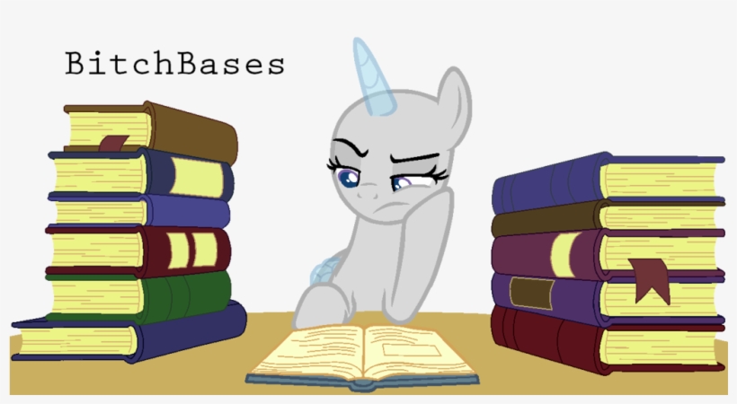 Mlp Base The Was Better By Kingbases - Mlp Base With Books Transparent ...