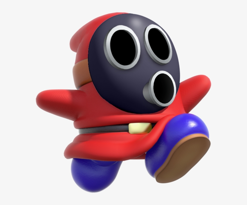 I'd Also Like To See Them Come Out With - Mario Snifit Transparent PNG ...