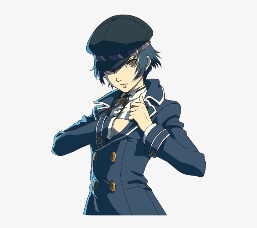 Persona 4 Official Art Caps Transparent Naoto Shirogane Transparent PNG ...