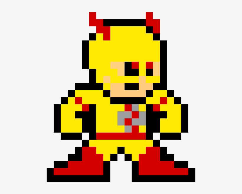 Reverse Flash - Pixel Art Reverse Flash Transparent PNG - 1200x1200 ...