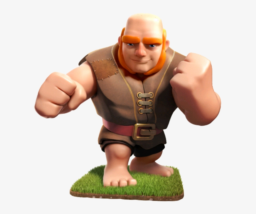Clash Of Clans Giant Transparent PNG - 601x605 - Free Download on NicePNG
