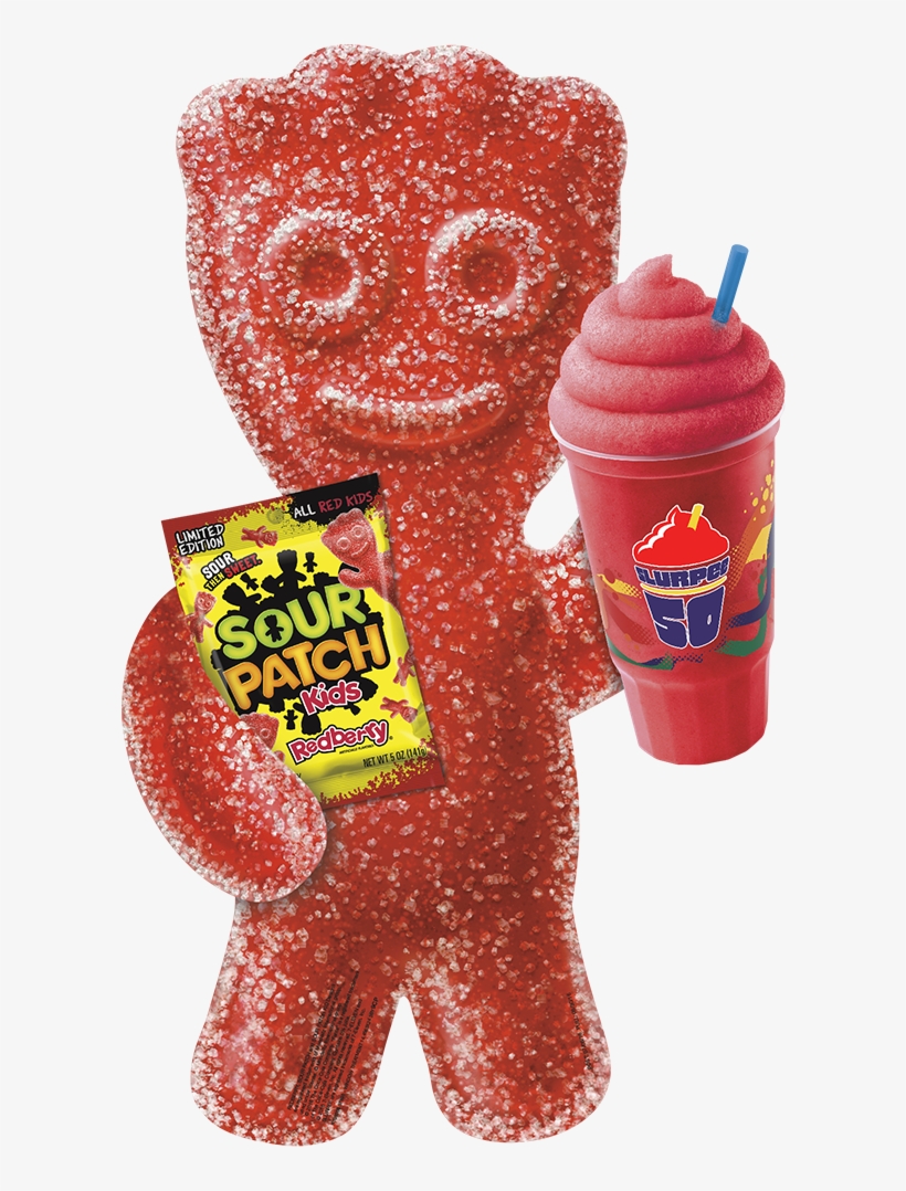 Sourpatch Cherry Slurpee Transparent PNG - 602x998 - Free Download on ...