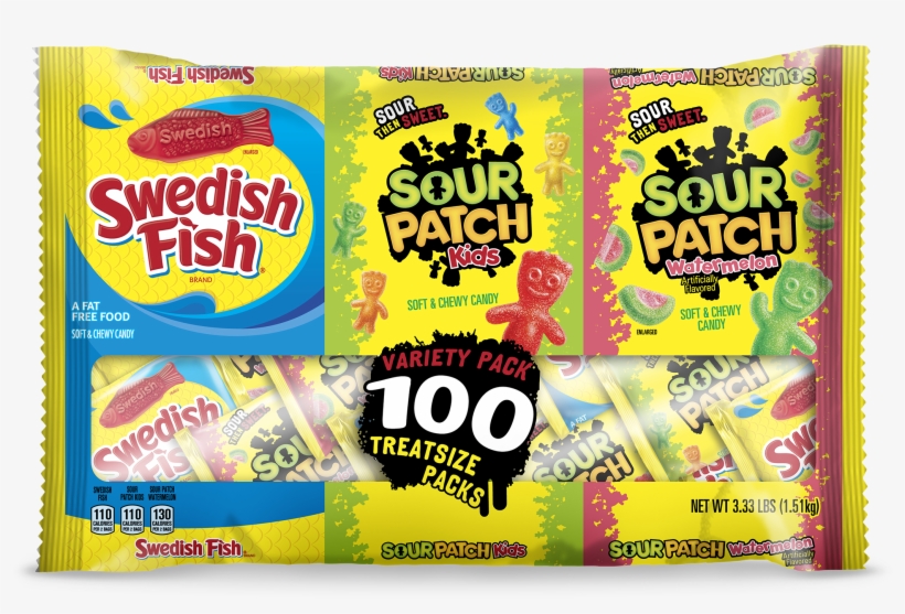 Swedish Fish & Sour Patch Kids, Halloween Candy, Variety - Swedish Fish ...