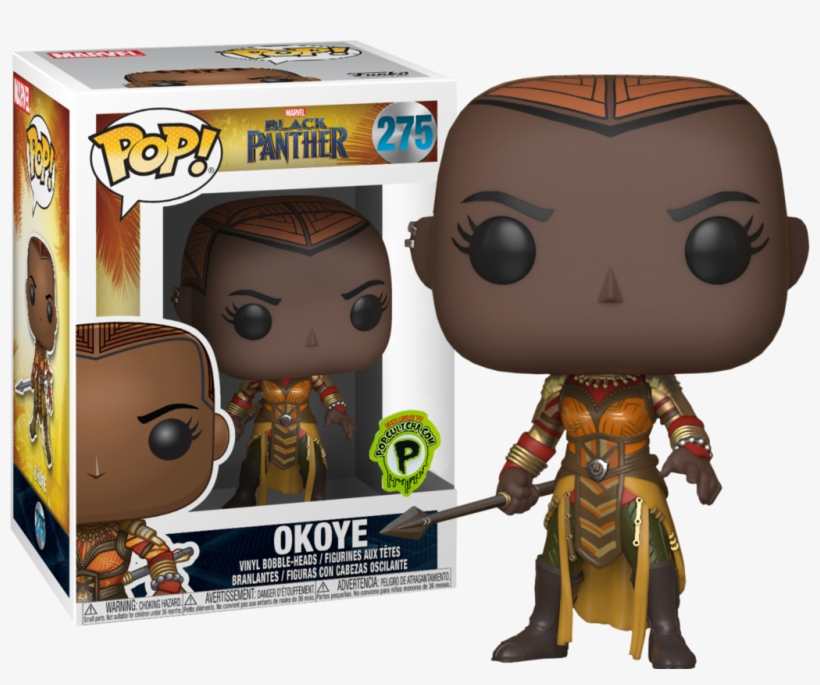 Marvel - Black Panther - Okoye - Popcultcha Exclusive - Funko Pop Black ...