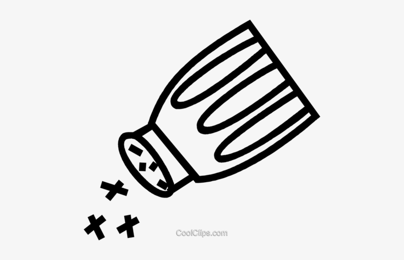 Salt Shaker Royalty Free Vector Clip Art Illustration - Salt Shaker ...