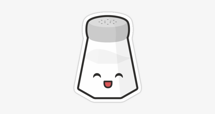 Download "cute Salt Shaker" Stickers By Cute Recipes - Illustration ...