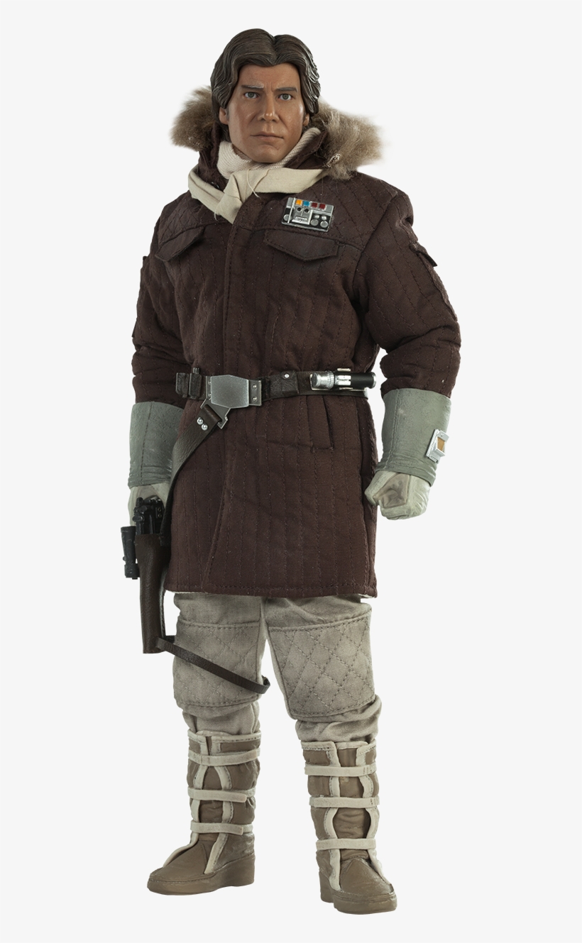 Captain Han Solo - Han Solo Hoth Figure Transparent PNG - 480x1249 ...