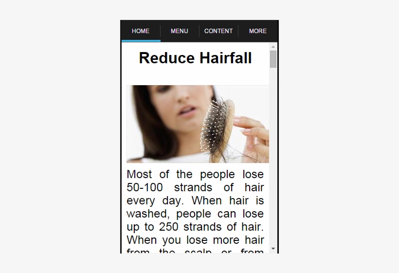 Download Hair Fall - HD Transparent PNG - NicePNG.com