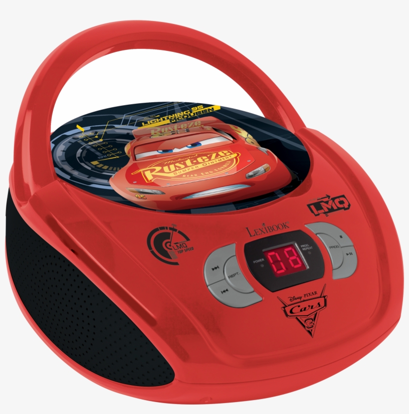 Cars 3 Cd Player, , Large - Disney Car Cd Player Transparent PNG ...