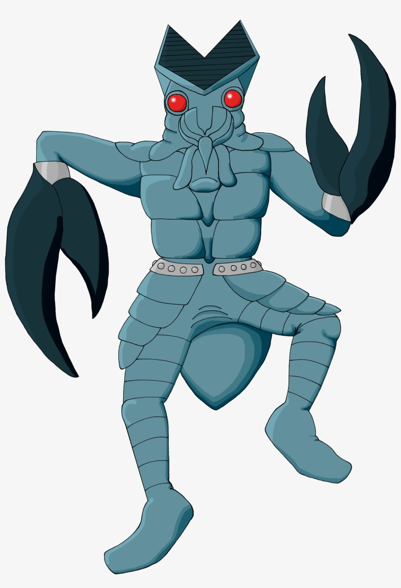 Ultra Monsters And Aliens - Ninja Alien Transparent PNG - 2976x3968 ...