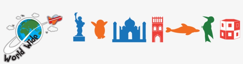 Worldwide Monuments On The Map Transparent PNG - 1200x269 - Free ...