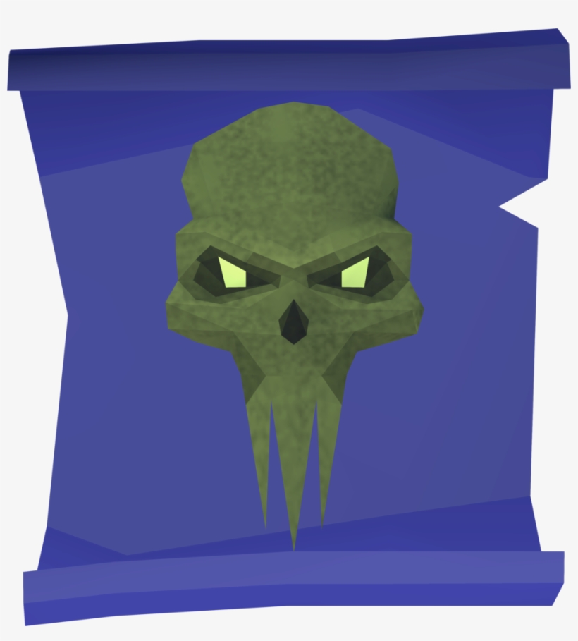 Ghastly Request Scroll Enables The Use Of The Ghastly - Skull ...
