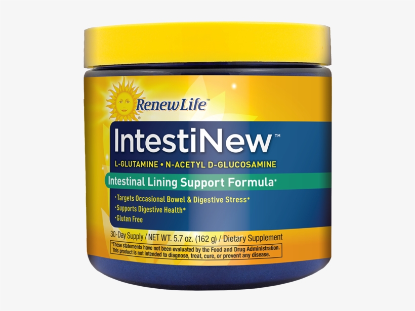 Renew Life Intestinew Powder (5.7 Oz) Transparent PNG - 600x600 - Free ...