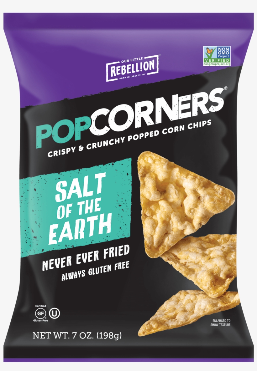 Popcorners Salt Of The Earth Transparent PNG - 2250x3150 - Free ...