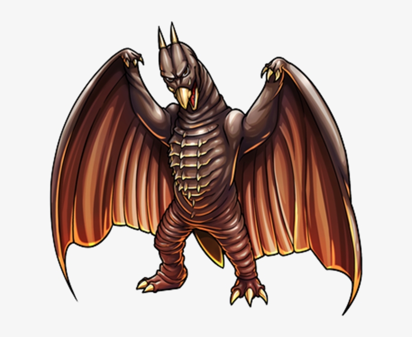Godzilla X Monster Strike - Godzilla X Monster Strike Rodan Transparent ...
