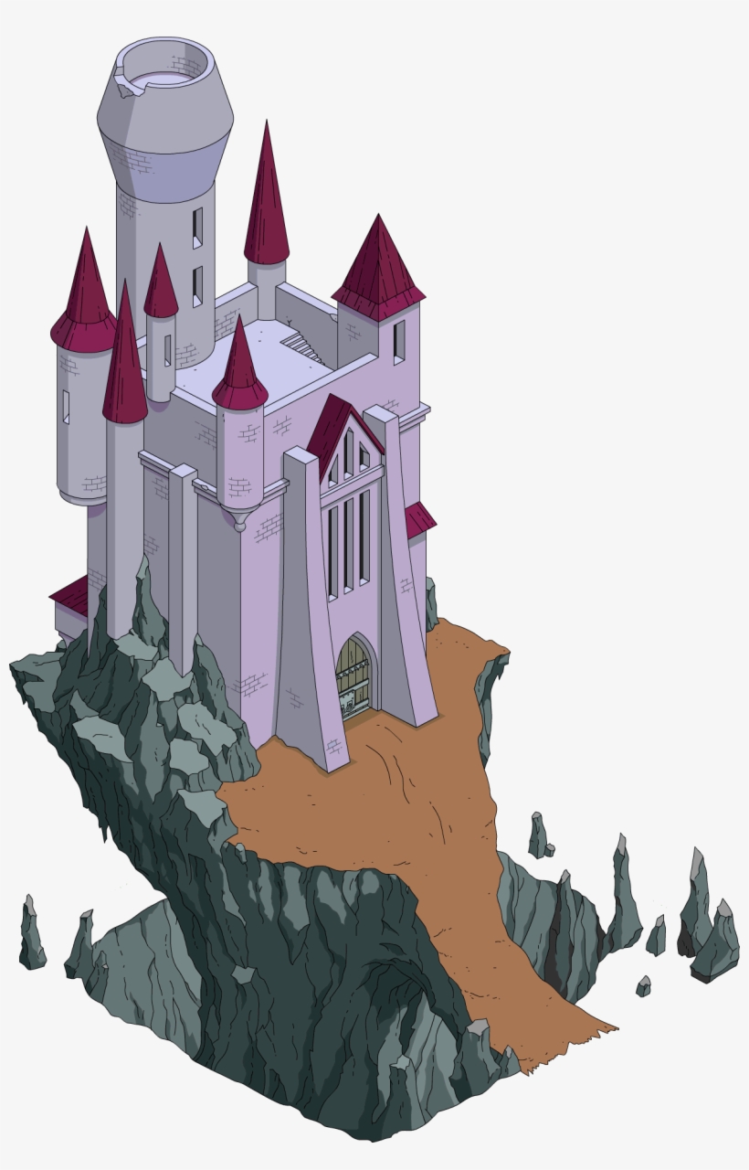 Count Burns' Castle - Simpsons Tapped Out Monster Transparent PNG ...