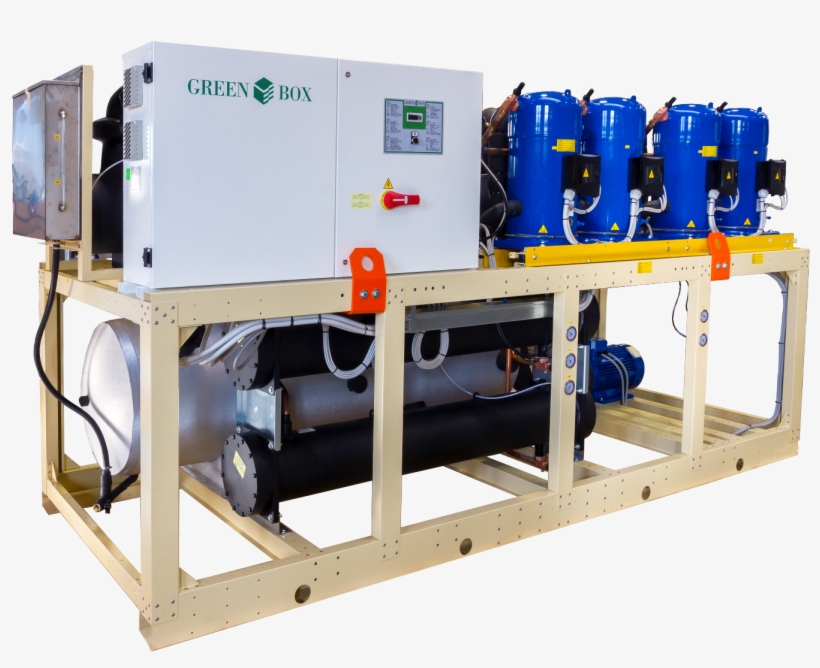 These Chillers Are Modular Water Cooled Chillers For Transparent PNG ...