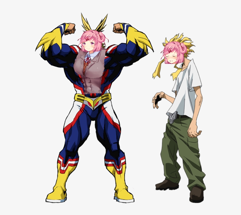 Fun[fun] Buffsuki = All Might Transparent PNG - 607x653 - Free Download ...