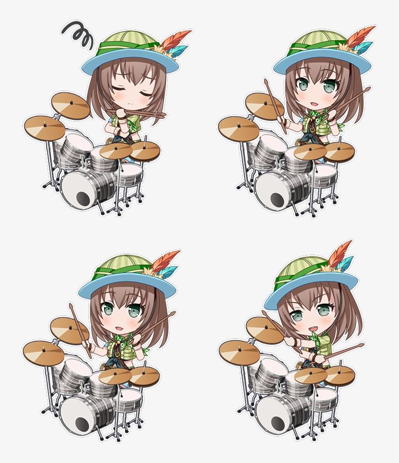 Serious Survivor Chibi Transparent PNG - 731x871 - Free Download on NicePNG