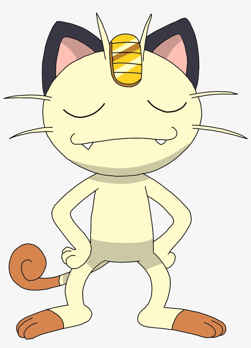 Meowth Standing Vector By Transparent PNG - 1920x1800 - Free Download ...