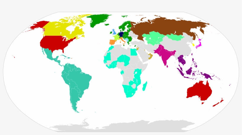 Pokémon Go Release Map Transparent PNG - 2560x1314 - Free Download on ...