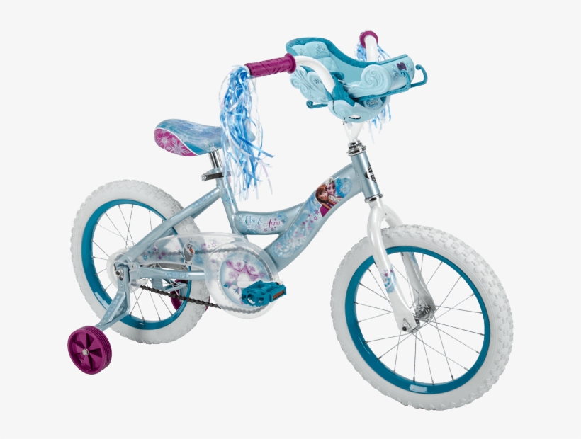 Disney Frozen Girls' Bike With Sleigh Transparent PNG - 820x648 - Free ...