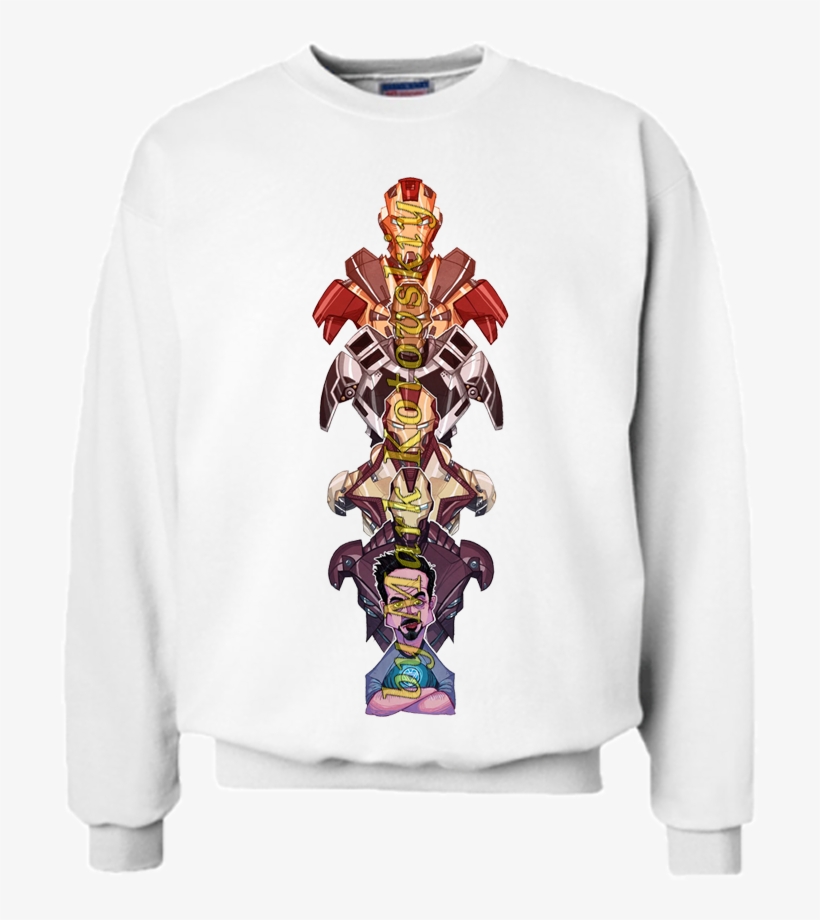 Заказать Свитшот С Принтом Tony Stark The Inventor Transparent PNG ...