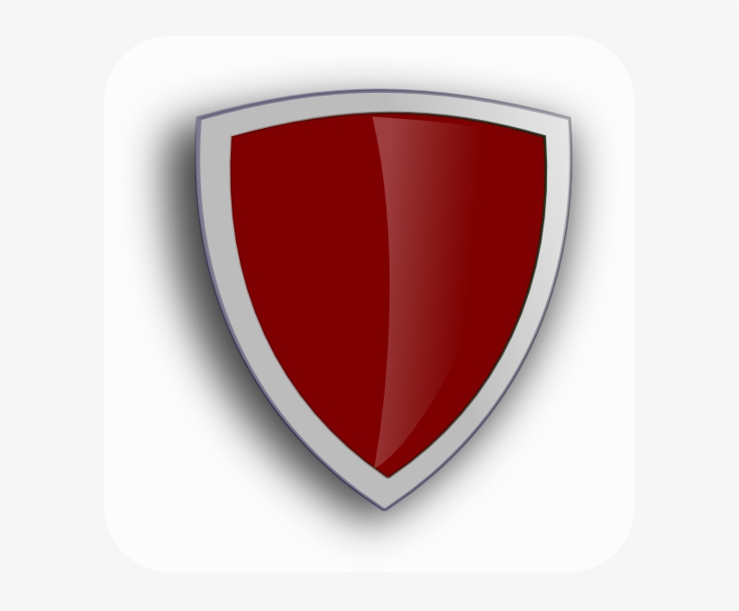 Download Maroon Shield Clip Art - Shield Png Maroon - HD Transparent ...