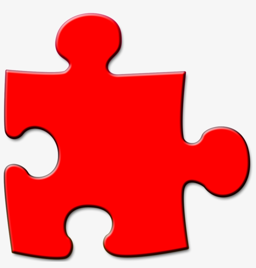 Download Red Puzzle Piece - Jigsaw Pieces Png - HD Transparent PNG ...