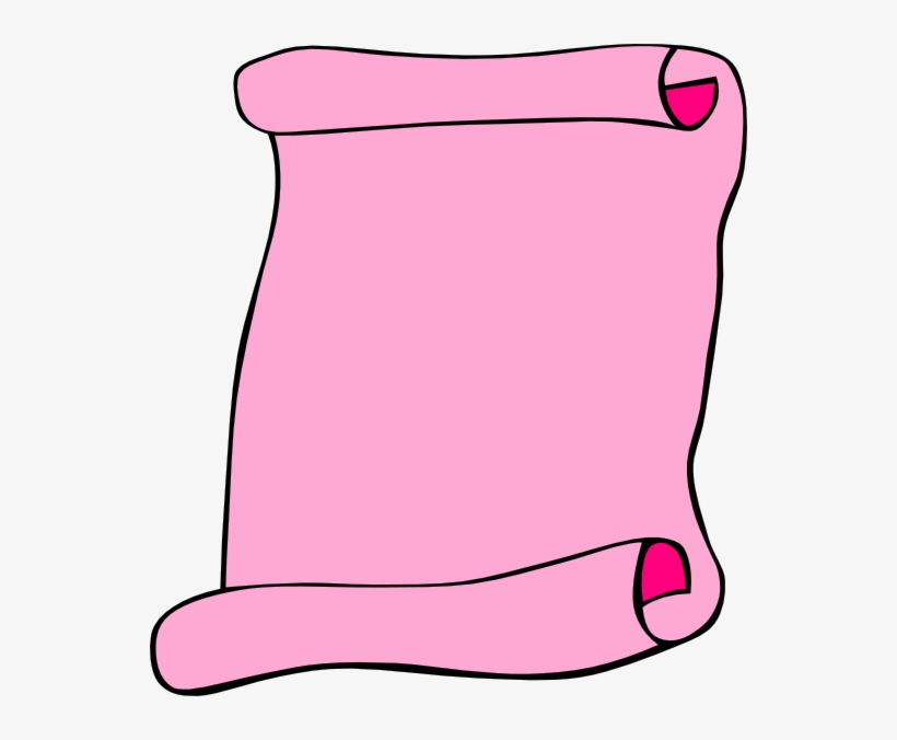 Paper Clip Art At Clker Vector Clip Art Free - Pink Paper Clipart ...