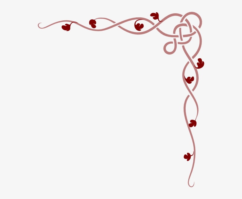 Old Rose Border Transparent PNG - 564x595 - Free Download on NicePNG