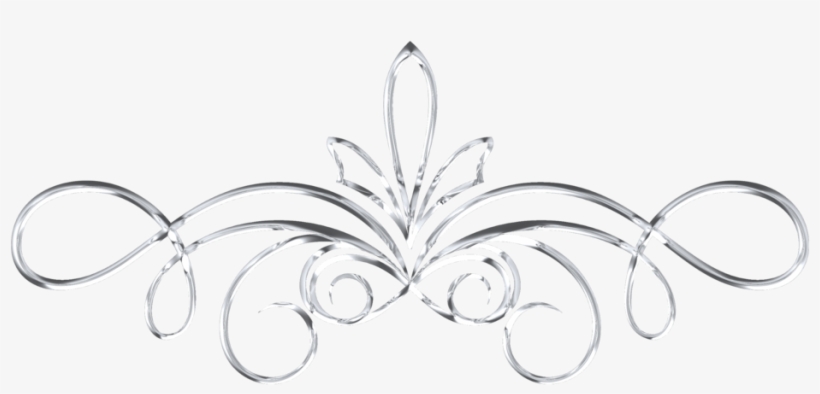 Silver Divider Png - Silver Decorative Border Png Transparent PNG ...