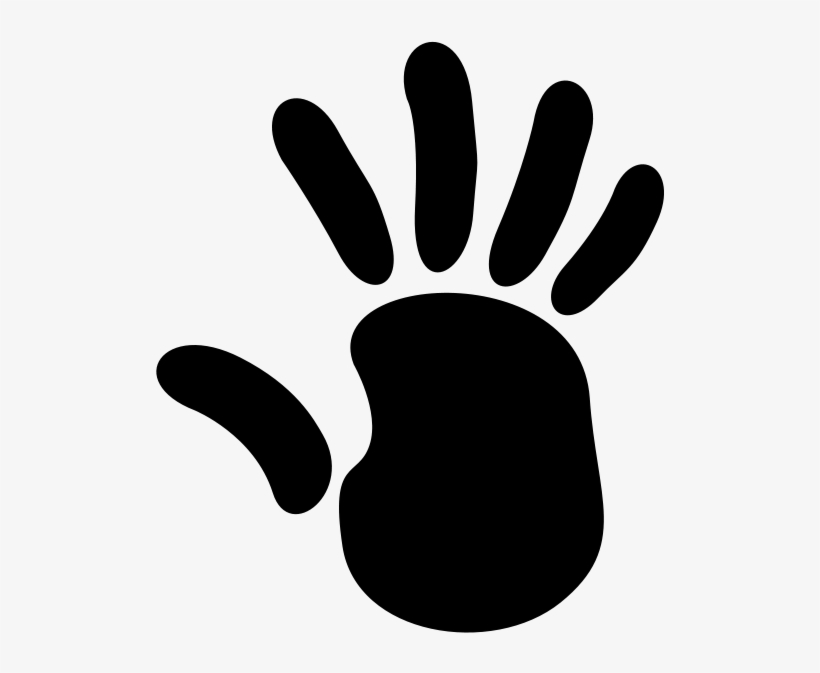 Right Handprint Clipart Png Transparent PNG - 513x600 - Free Download ...