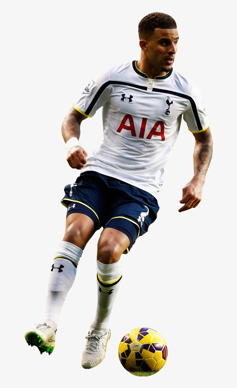 Kyle Walker Football Render - Kyle Walker Png Transparent PNG ...