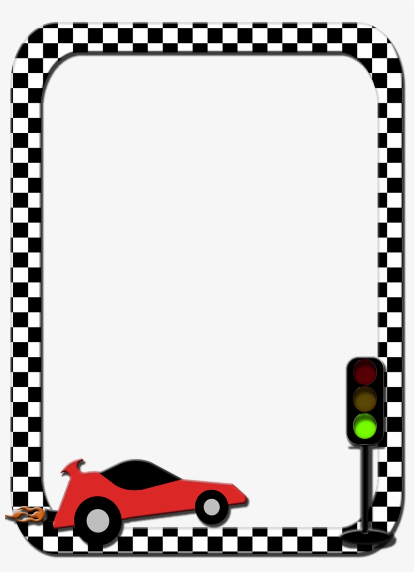 Checkered Borders Clip Art