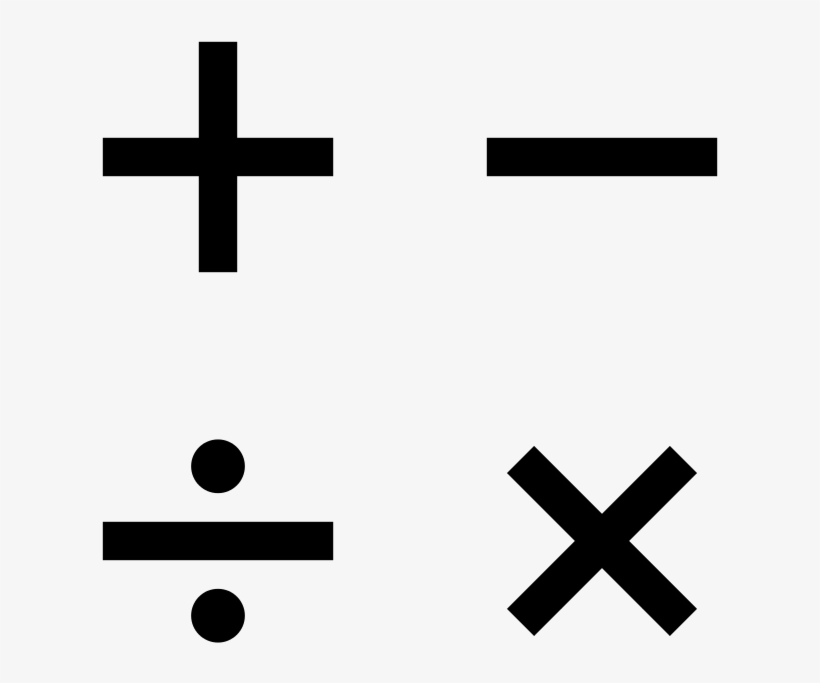 Basic Arithmetic Operators Transparent PNG - 768x768 - Free Download on ...