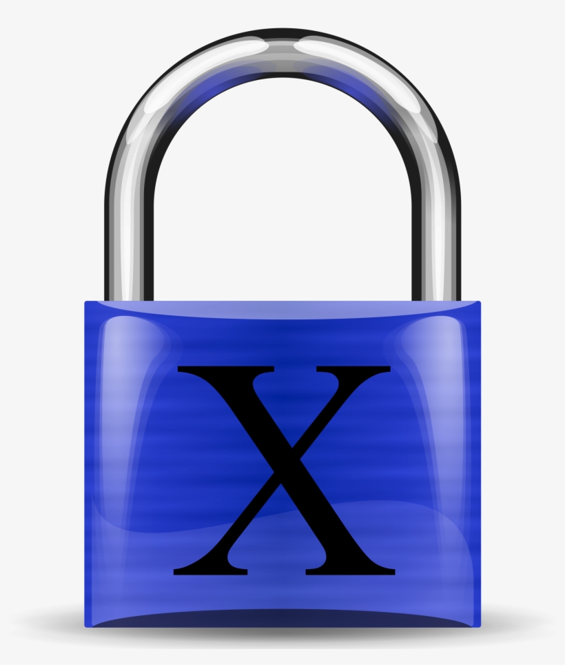 Padlock Blue X Transparent PNG - 2000x2000 - Free Download on NicePNG