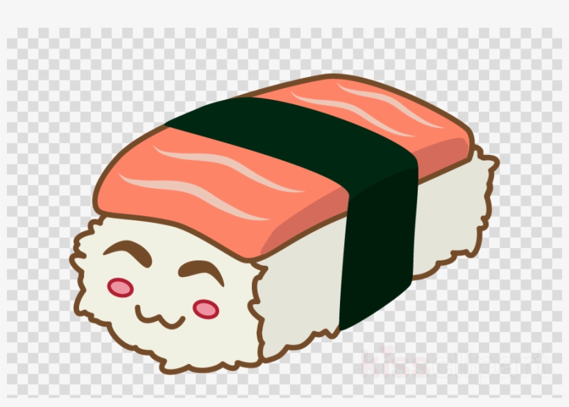 Cute Sushi Transparent Clipart Sushi Japanese Cuisine Transparent PNG ...