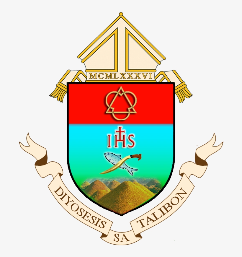 Coat Of Arms Of Diocese Of Talibon Transparent PNG - 714x812 - Free ...