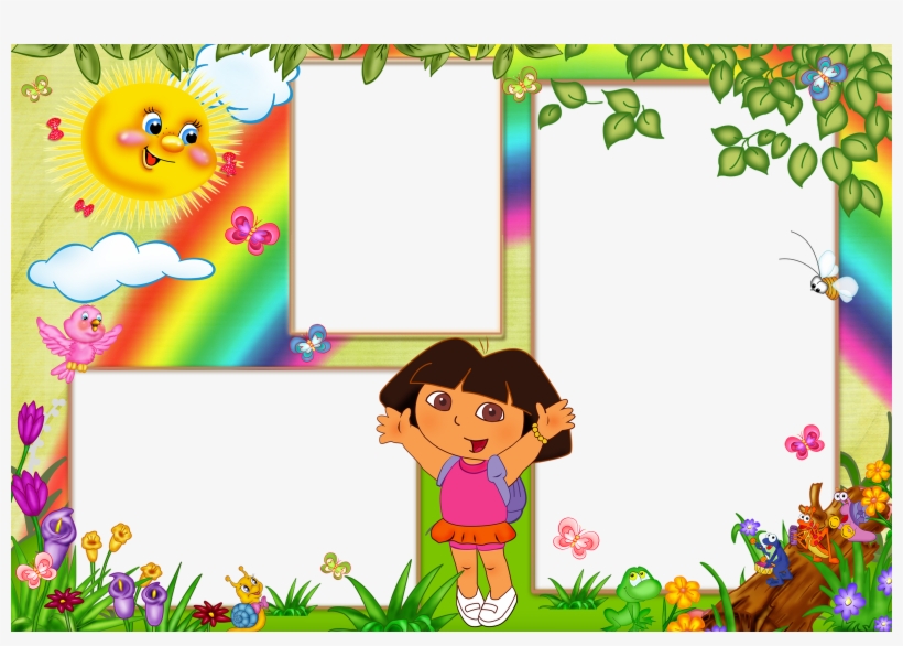 Dora Aventureira Dora The Explorer Digital Photo Frame Transparent PNG ...