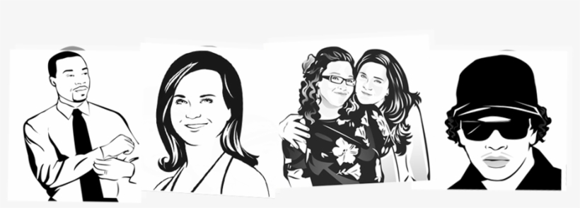 Line Art Cartoons Transparent PNG - 992x337 - Free Download on NicePNG