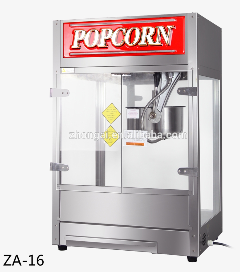 Factory Sale Electric Commercial Kettle Popcorn Machine Transparent PNG ...