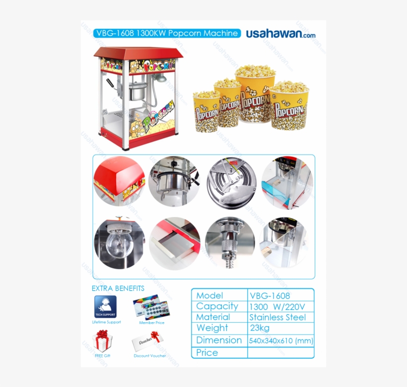 Popcorn Machine Png Transparent PNG - 700x700 - Free Download on NicePNG