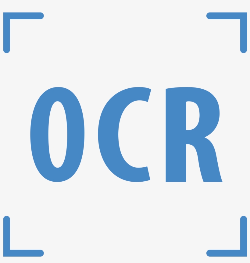 General Ocr1600 - Ocr Icon Vector Transparent PNG - 1600x1600 - Free ...